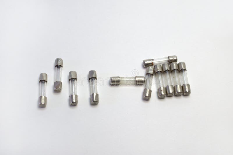 Set of Fuses for Soldering in the Electronic Circuit Stock Image ...