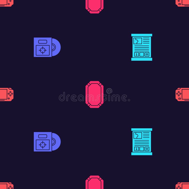 Set Game Guide, CD or DVD Disk in Box, Poker Table and Portable Video ...