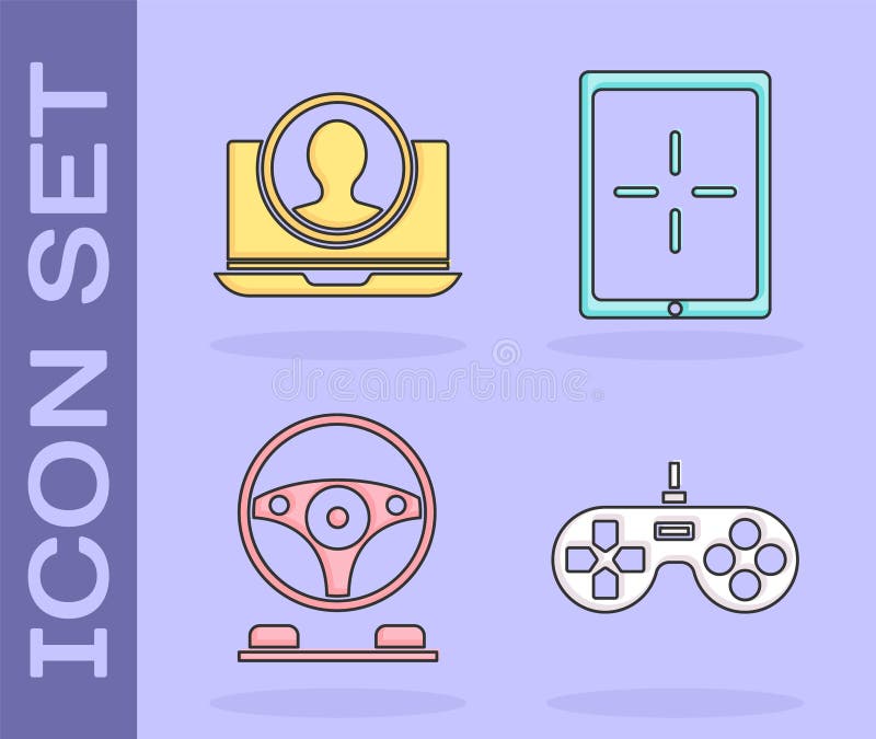 Set Gamepad, Create Account Screen, Racing Simulator Cockpit and Tablet ...