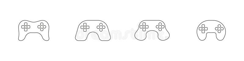 Set of Gamepads Vector. Linear Game Joysticks Vector. Stylish Game ... Set of Gamepads Vector. Linear Game Joysticks Vector. Stylish Game ...