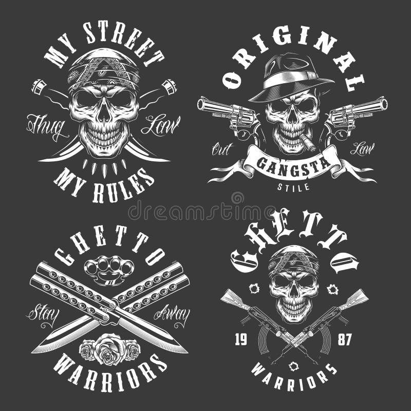 Gang Emblems Stock Illustrations – 71 Gang Emblems Stock Illustrations ...