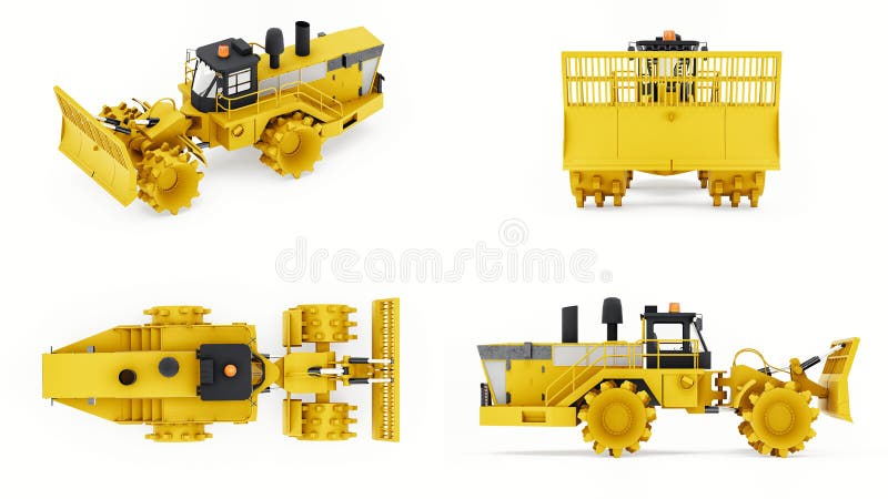Garbage Compactor Stock Illustrations – 618 Garbage Compactor Stock ...