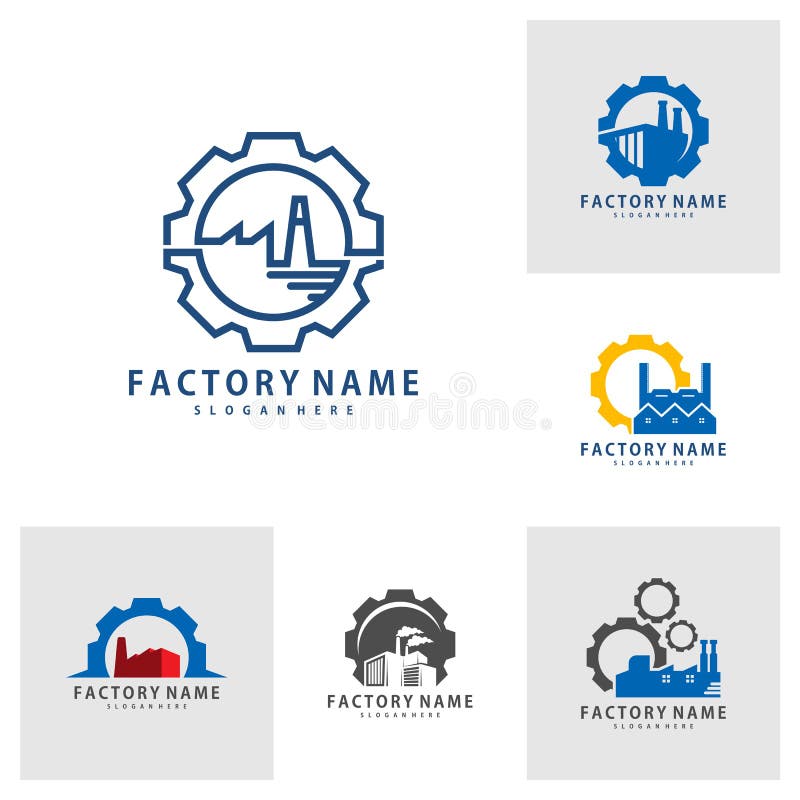 Lab Factory Logo Design Vector, Creative Factory Logo Design Template ...