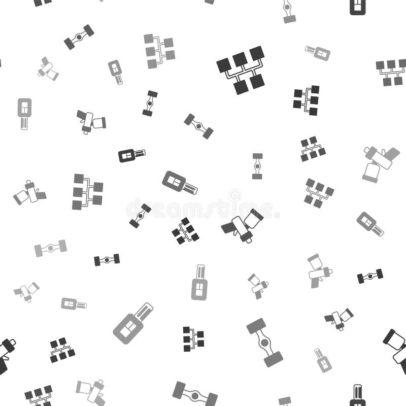 Set Gear Shifter, Chassis Car, Paint Spray Gun and Car Key with Remote ...