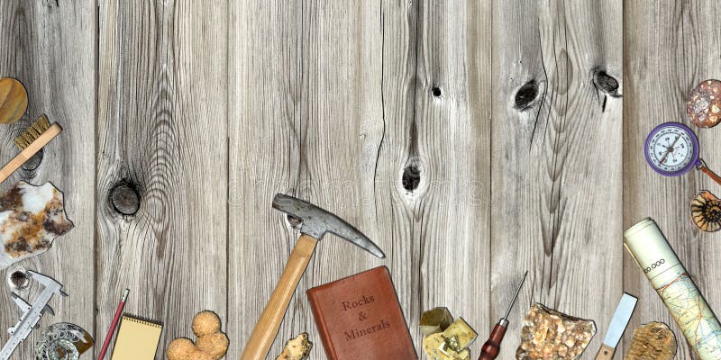 Set Geology Tools stock image. Image of science, compass - 250956531