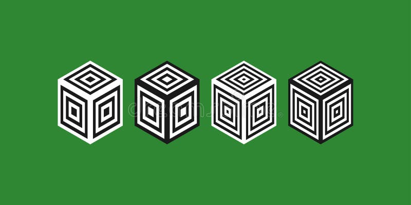 A Set of Geometric Figures. Drawing of Three-dimensional Shapes. Vector ...