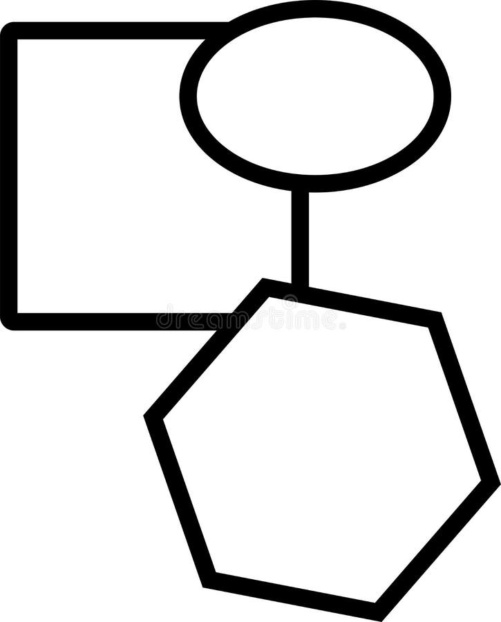 Set of Geometric Shapes, Triangles, Line Design, Vector Stock ...