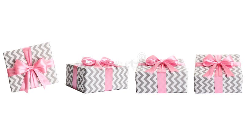 Set of gift boxes stock photo. Image of packaging, happy - 168162460