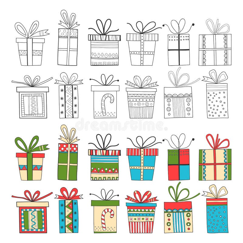 Christmas Packages Stock Illustrations – 1,949 Christmas Packages Stock ...