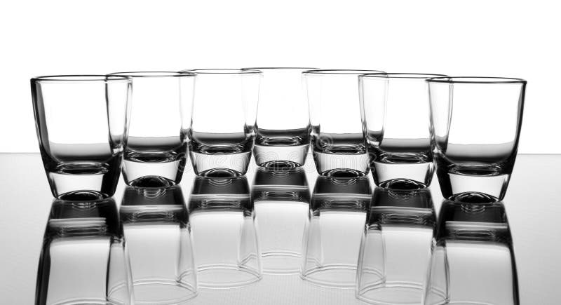 Set glass stock image. Image of liquid, reflection, close - 8662083