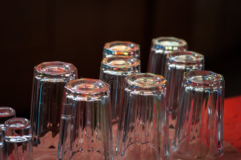 Set of glass cups stock photo. Image of liqueur, alcoholic - 44794592