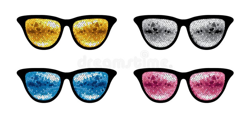 Set of glasses for a party stock vector. Illustration of party - 85978917