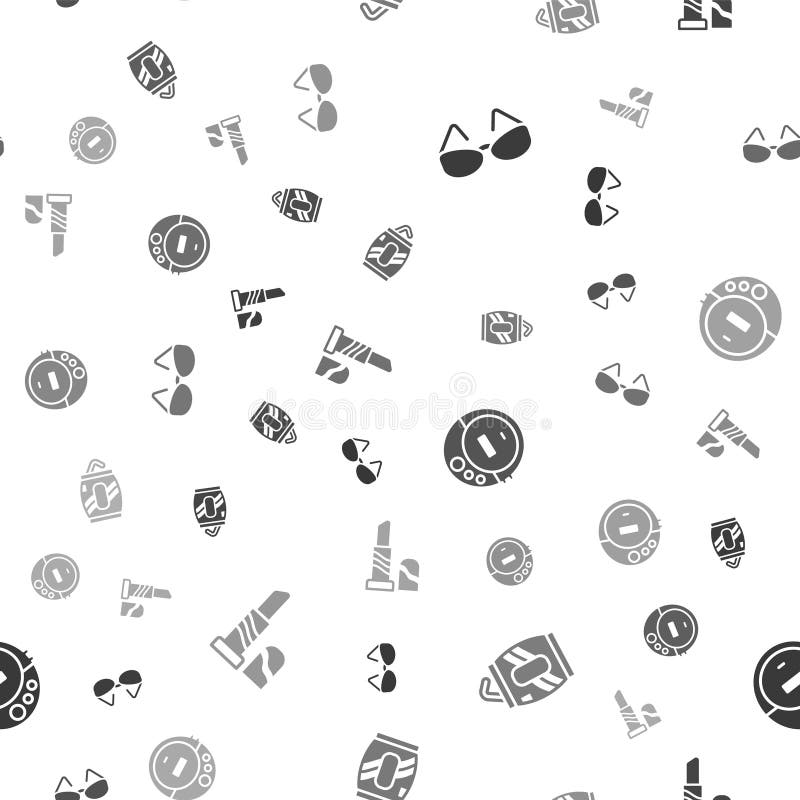 Set Glasses, Soda Can with Straw, Music CD Player and Lipstick on ...