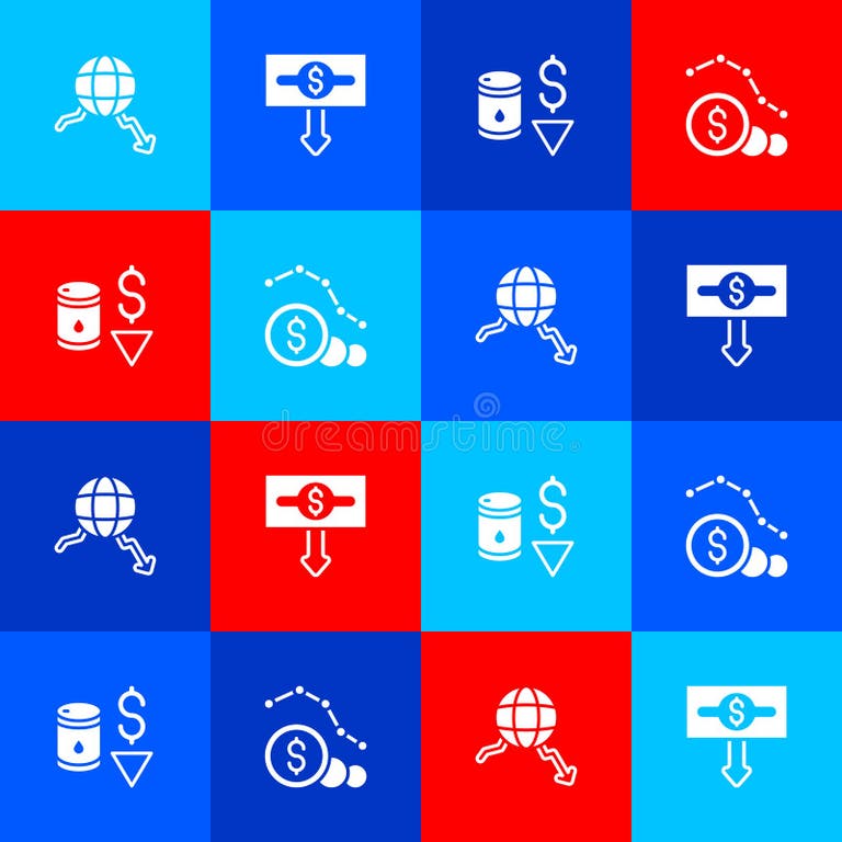 Set Global Economic Crisis, Dollar Rate Decrease, Drop in Crude Oil ...