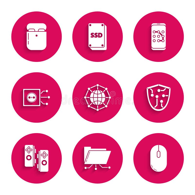 Set Global Technology or Social Network, Folder and Lock, Computer ... Set Global Technology or Social Network, Folder and Lock, Computer ...