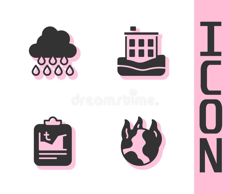 Fire Cloud Abstract Background Stock Illustration - Illustration of ...