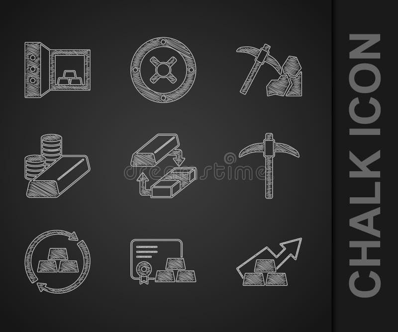 Set Gold Exchange Money, Bars with Certificate, Growth Arrow Gold ...