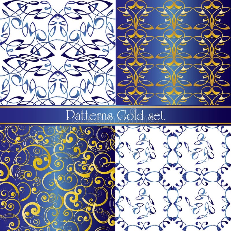 Decorative Patterns stock vector. Illustration of curve - 2527048
