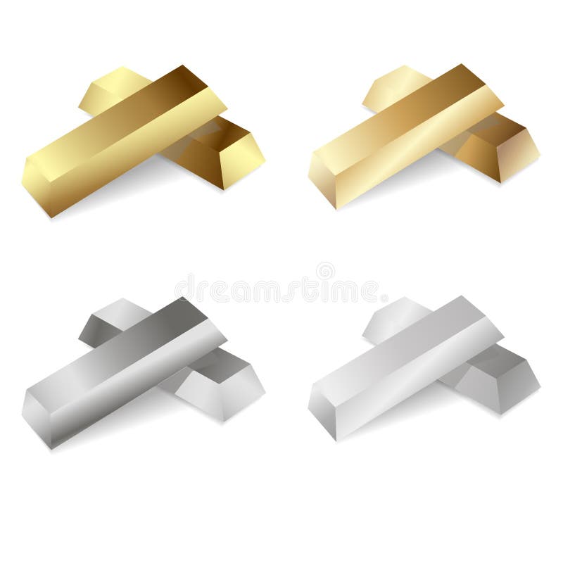 Gold, Silver and Bronze Medals Isolated on White Background. Trophy ...