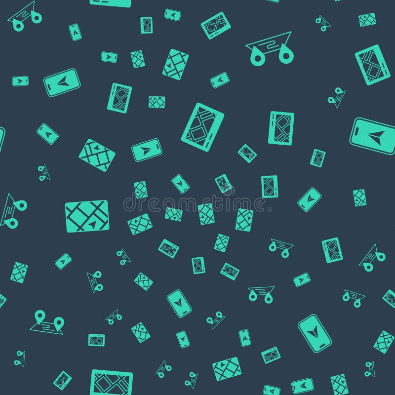 Set Gps Device with Map, Route Location, and City Navigation on ...