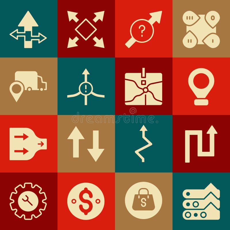 Tracking Intersection Stock Illustrations – 191 Tracking Intersection ...