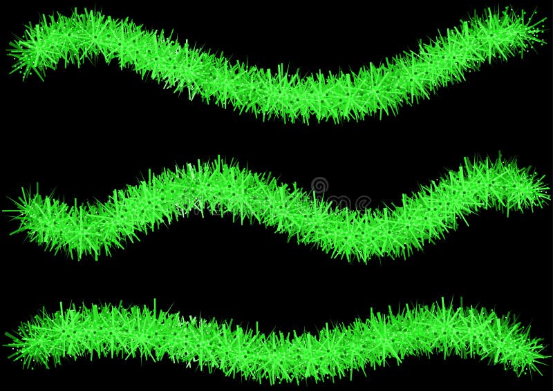 Green Christmas Greetings Card Stock Vector - Illustration of tree ...