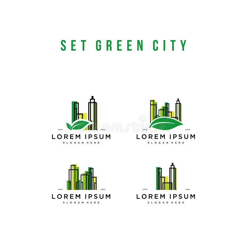 Green City Logo Stock Illustrations – 14,535 Green City Logo Stock ...