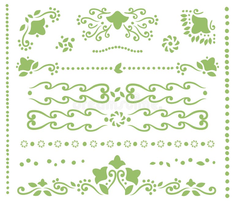 Green Text Dividers Stock Illustrations – 230 Green Text Dividers Stock ...