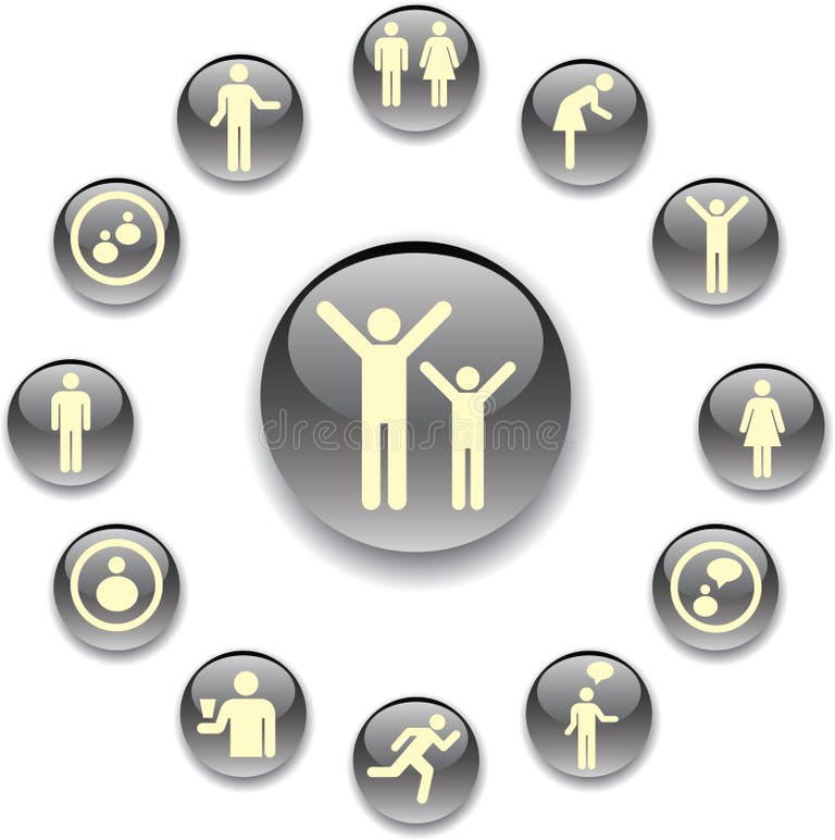 3 People Icon Stock Illustrations – 3,505 3 People Icon Stock ...
