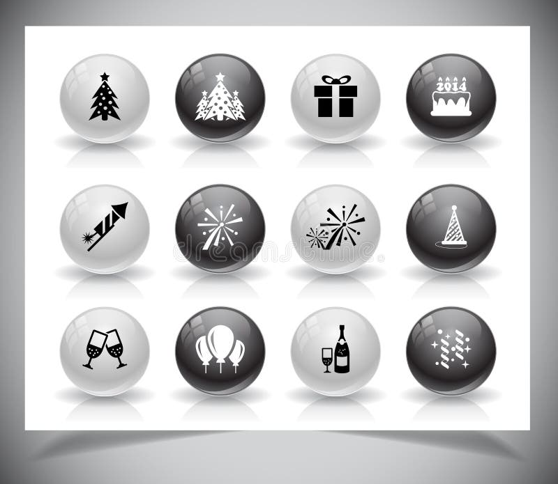 Set of grey web buttons stock vector. Illustration of curve - 21969635