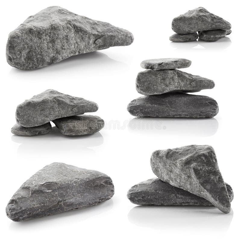 Set of grey rocks stock image. Image of shape, mountain - 60624509