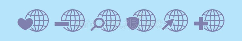 World Models stock illustration. Illustration of asia - 3385588