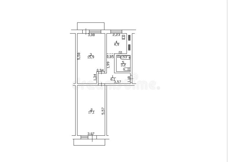 Floor Plan Autocad Stock Illustrations – 655 Floor Plan Autocad Stock Illustrations, Vectors ...