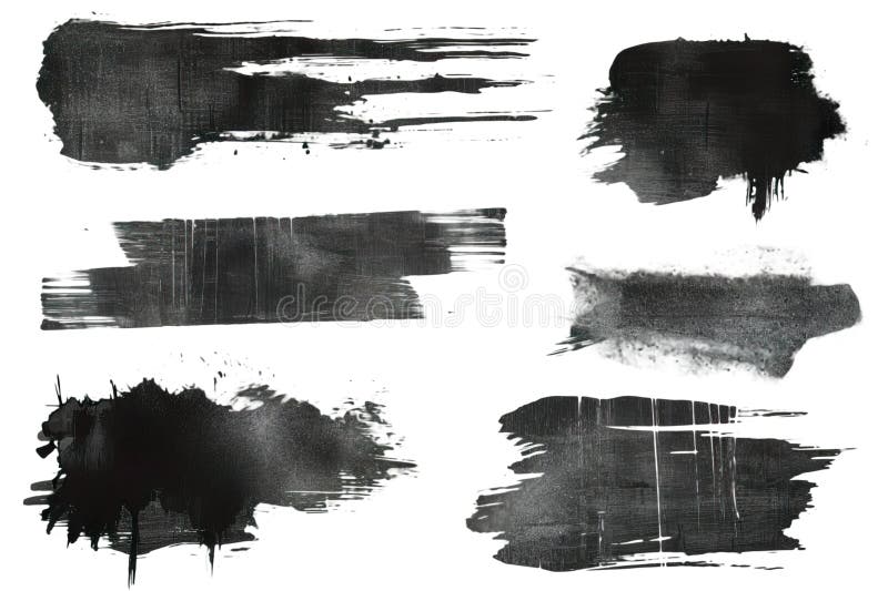 Set of Grunge-style Strike-through and Underline Elements, Adding a ...