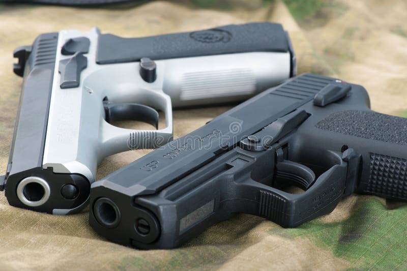 Set of guns stock photo. Image of concept, security, defending - 46005764