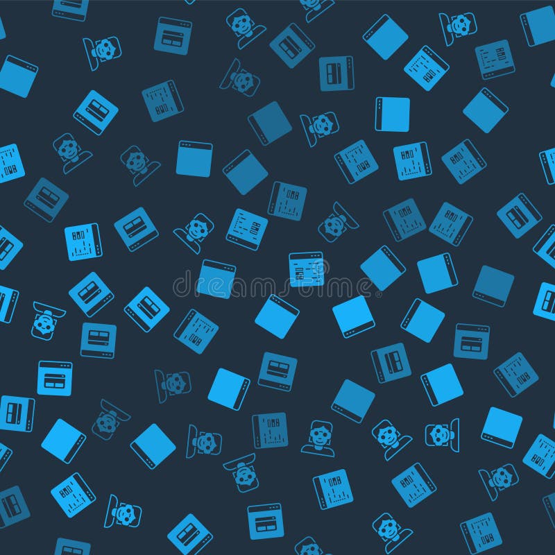 Set Hacker Or Coder Browser Window Software And Search Engine On Seamless Pattern Vector