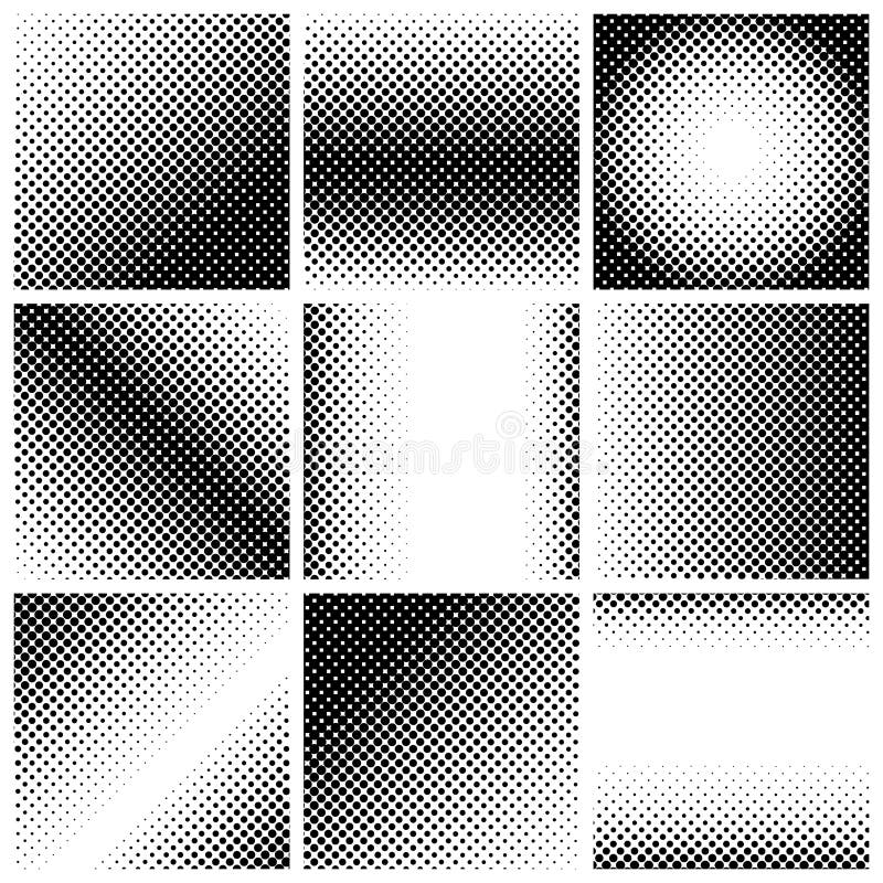 Vector halftone pattern stock vector. Illustration of effect - 4467724