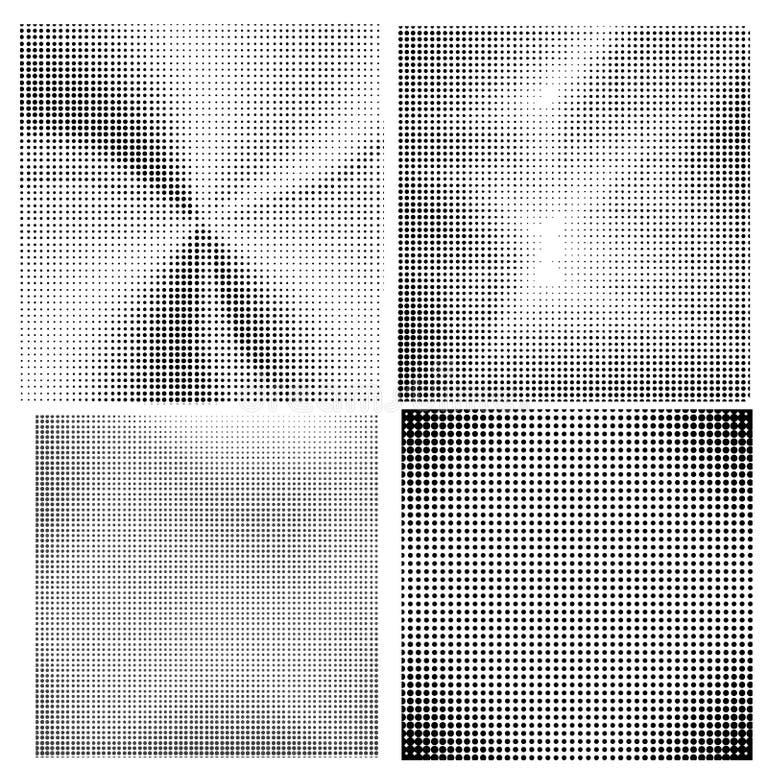 Set of Halftone Dots stock vector. Illustration of album - 62642167