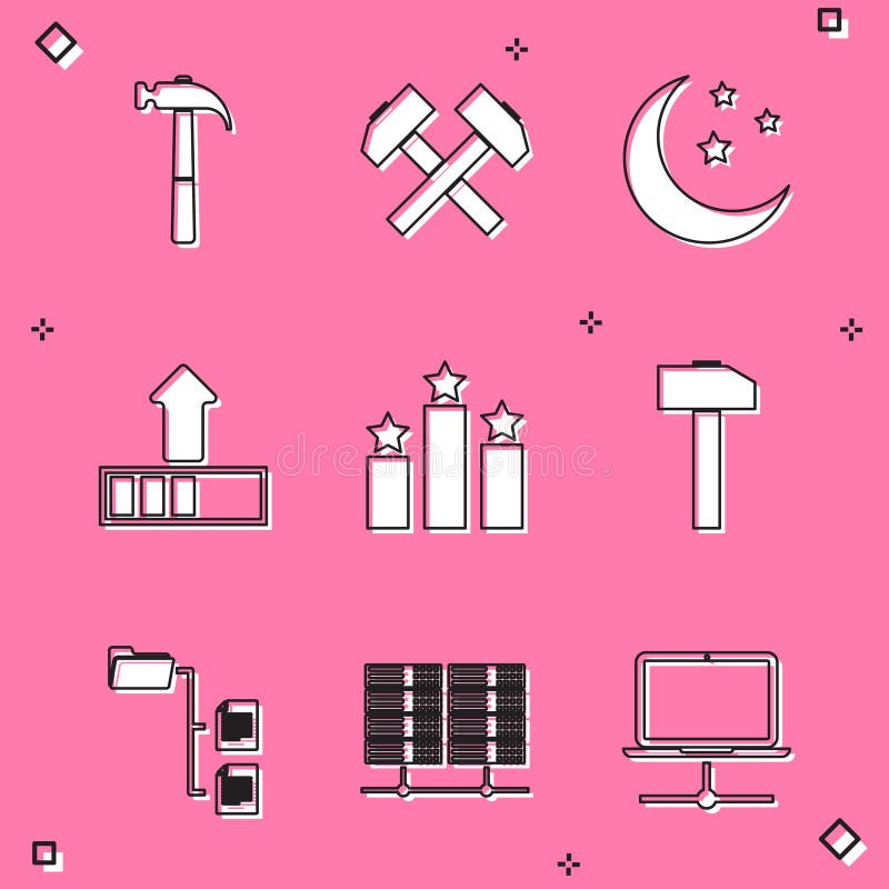 Set Hammer, Two Crossed Hammers, Moon and Stars, Loading, Ranking and ... Set Hammer, Two Crossed Hammers, Moon and Stars, Loading, Ranking and ...