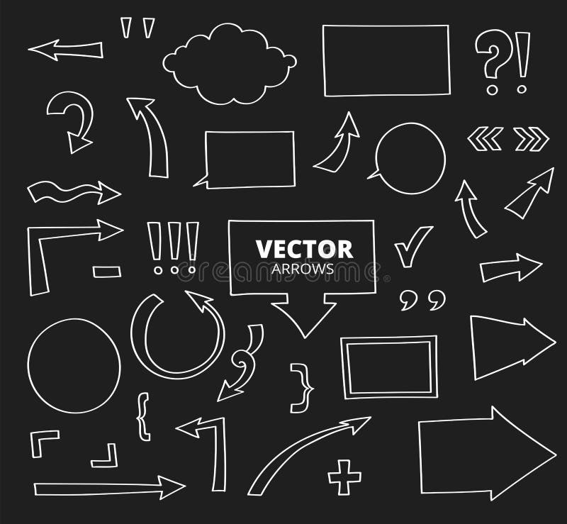 Hand Drawn Dash Design Elements Stock Illustrations – 1,029 Hand Drawn ...