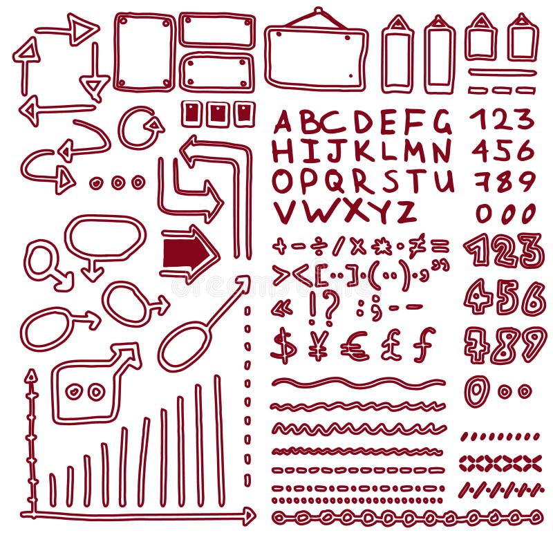 Letters Math Signs Stock Illustrations – 266 Letters Math Signs Stock ...