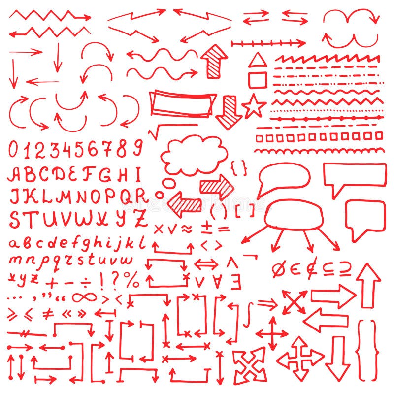 Latex Math Symbols Latex Mathematical Symbols with Name Isolated on ...