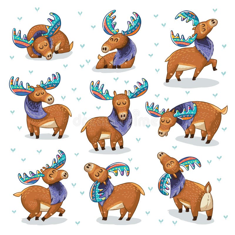 Cartoon Elks Stock Illustrations – 47 Cartoon Elks Stock Illustrations ...
