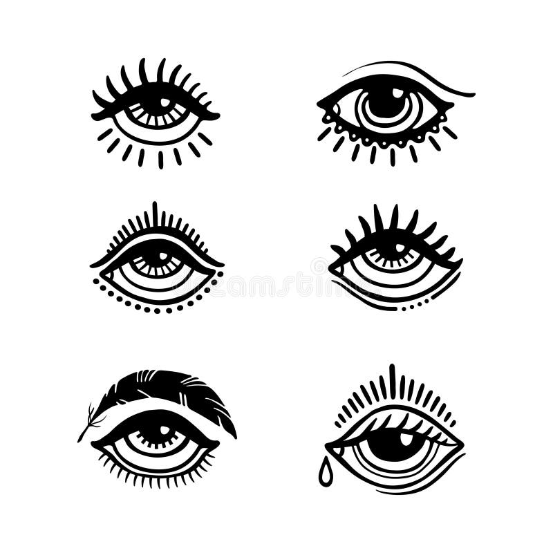 The third eye icon stock vector. Illustration of element - 111166252