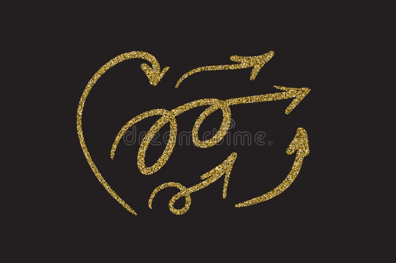 Hand Cursor Gold Stock Illustrations – 576 Hand Cursor Gold Stock ...