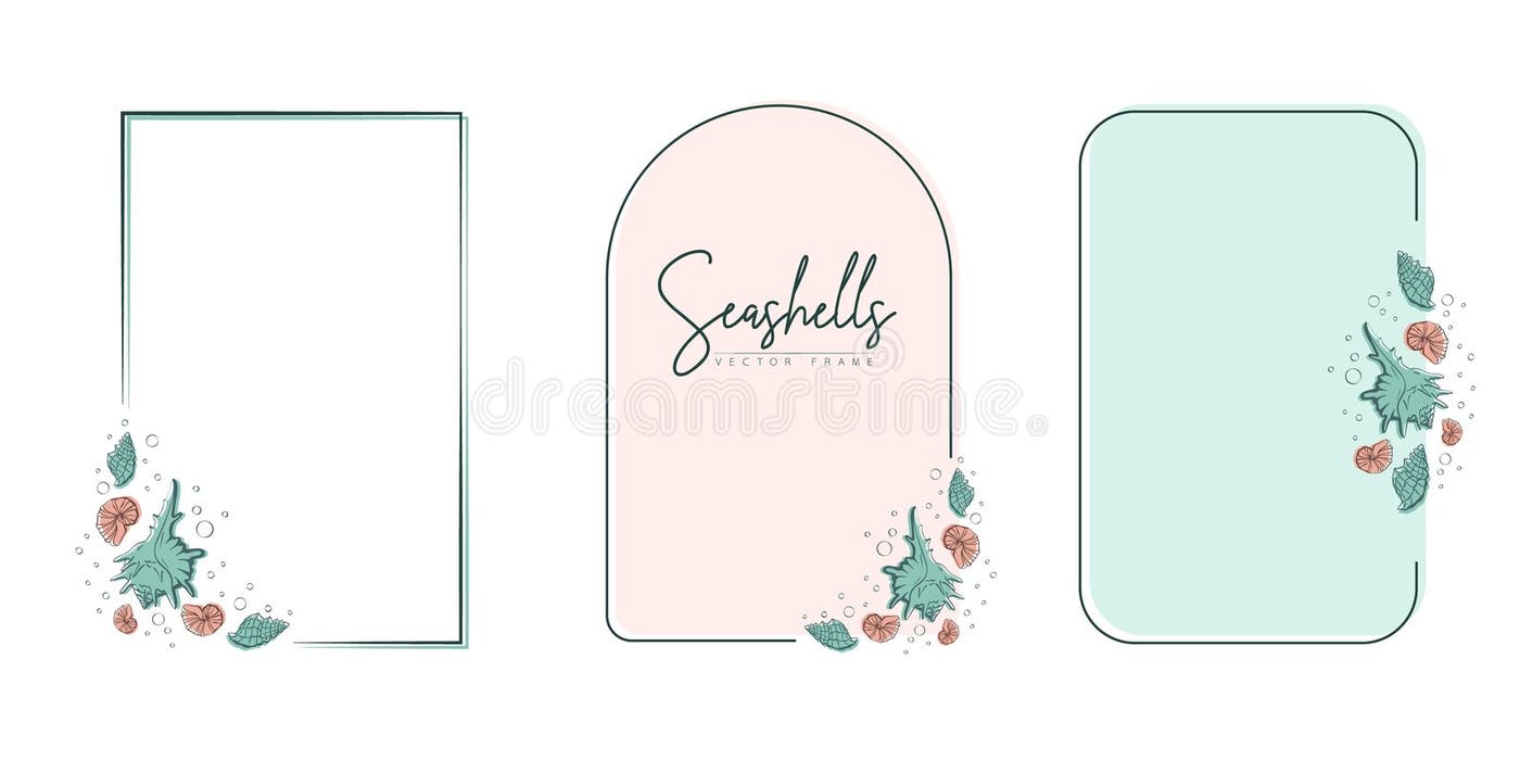 Shells Line Art Stock Illustrations – 3,115 Shells Line Art Stock ...