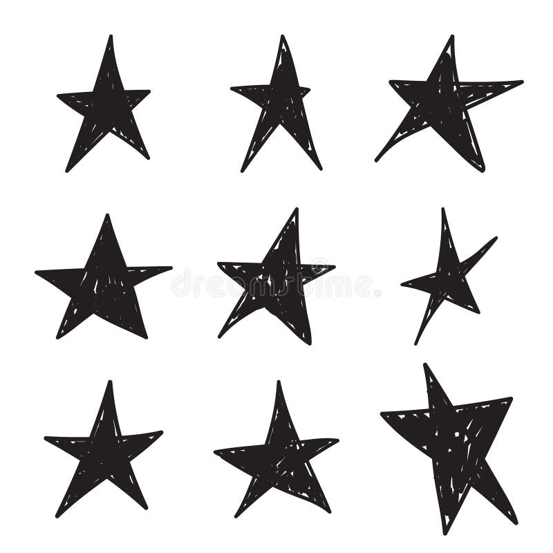 Hand Drawn Star Stock Illustrations – 157,326 Hand Drawn Star Stock ...