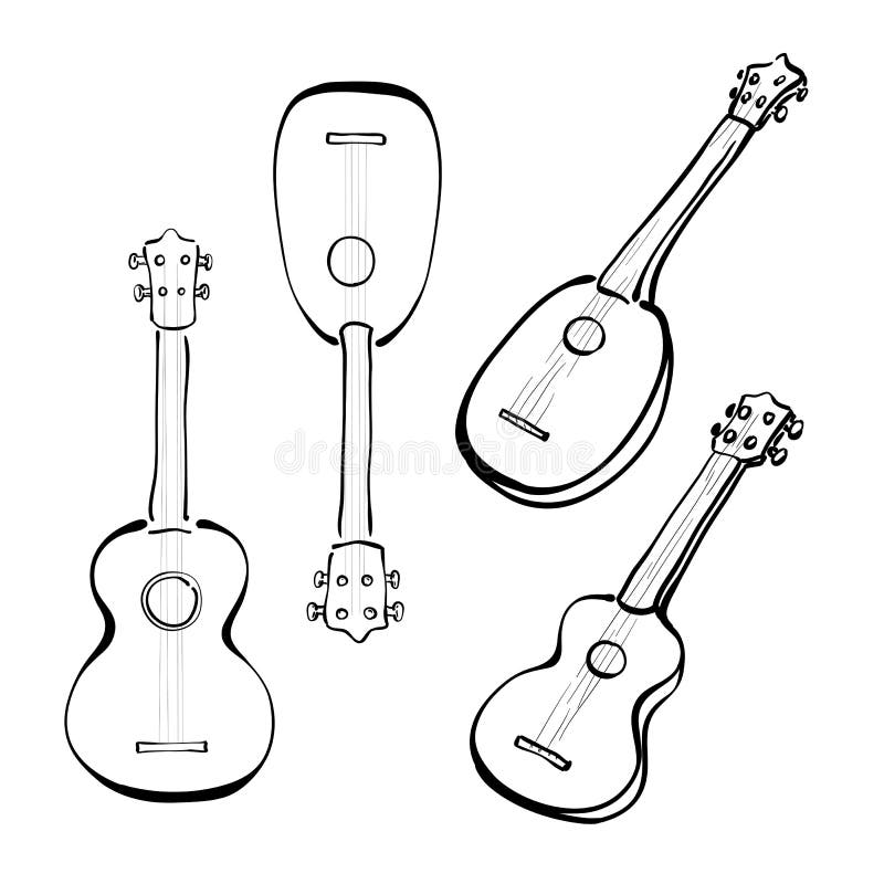 Ukuleles Stock Illustrations – 103 Ukuleles Stock Illustrations ...