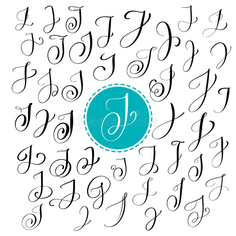 Set Art Calligraphy Letter Stock Illustrations – 28,759 Set Art ...