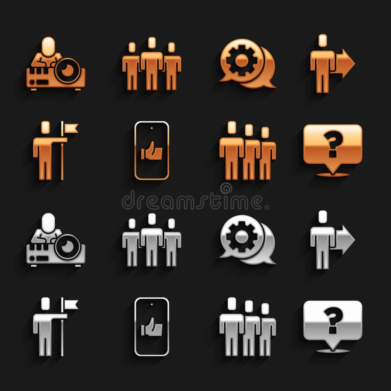 Team Leader Question Mark Stock Illustrations – 678 Team Leader ...